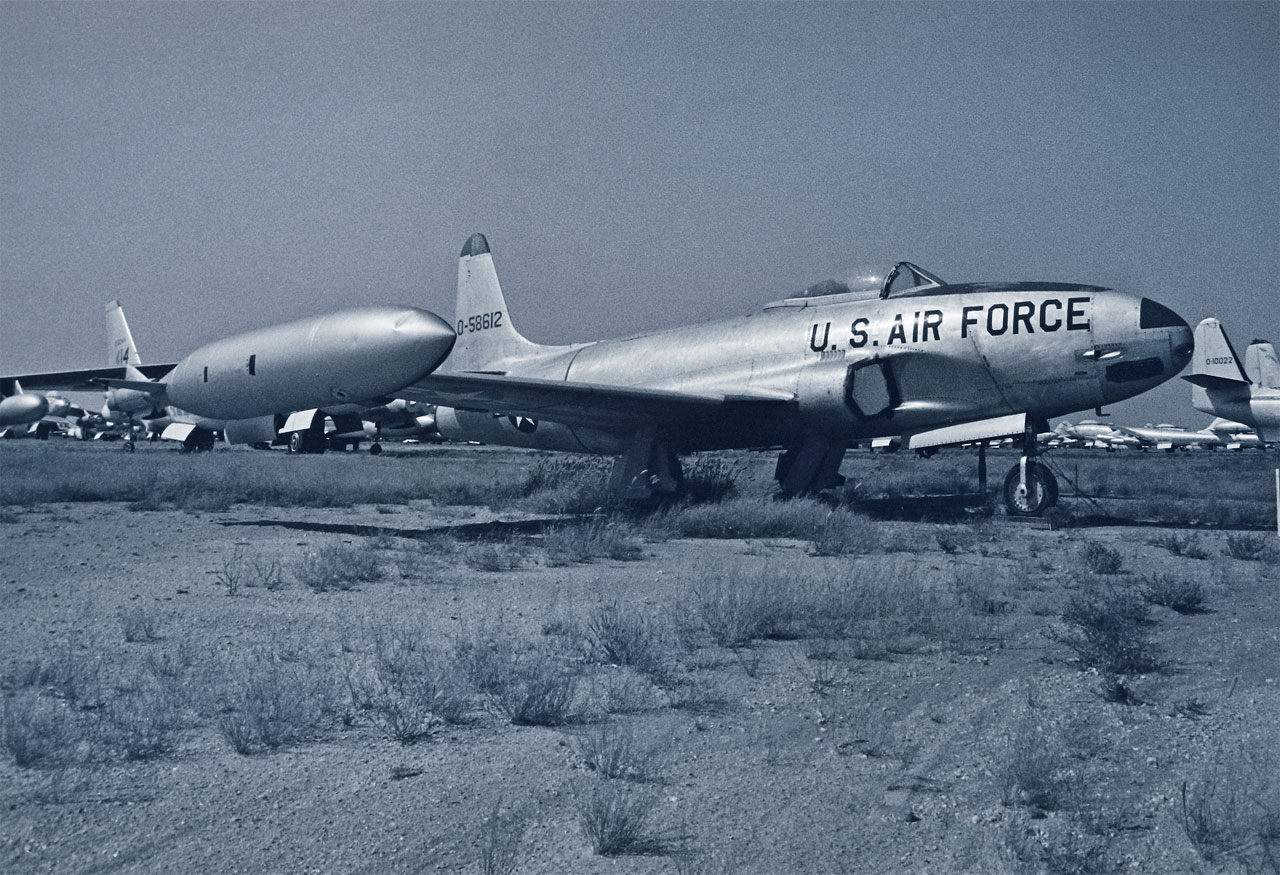 Boneyard Files: Lockheed P-80 Shooting Star - The Abandoned Cold War ...