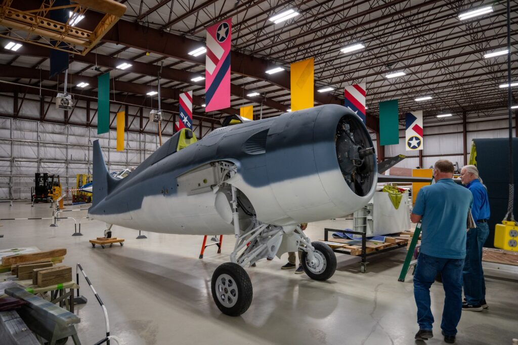 Lake Michigan FM-2 Wildcat Nearing Completion at The Kalamazoo Air Zoo