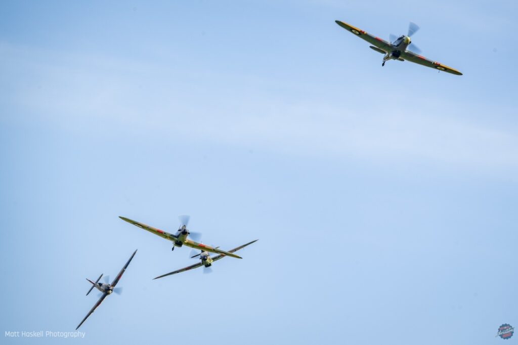 Reliving History: Duxford's Battle of Britain Airshow Brings the Past ...