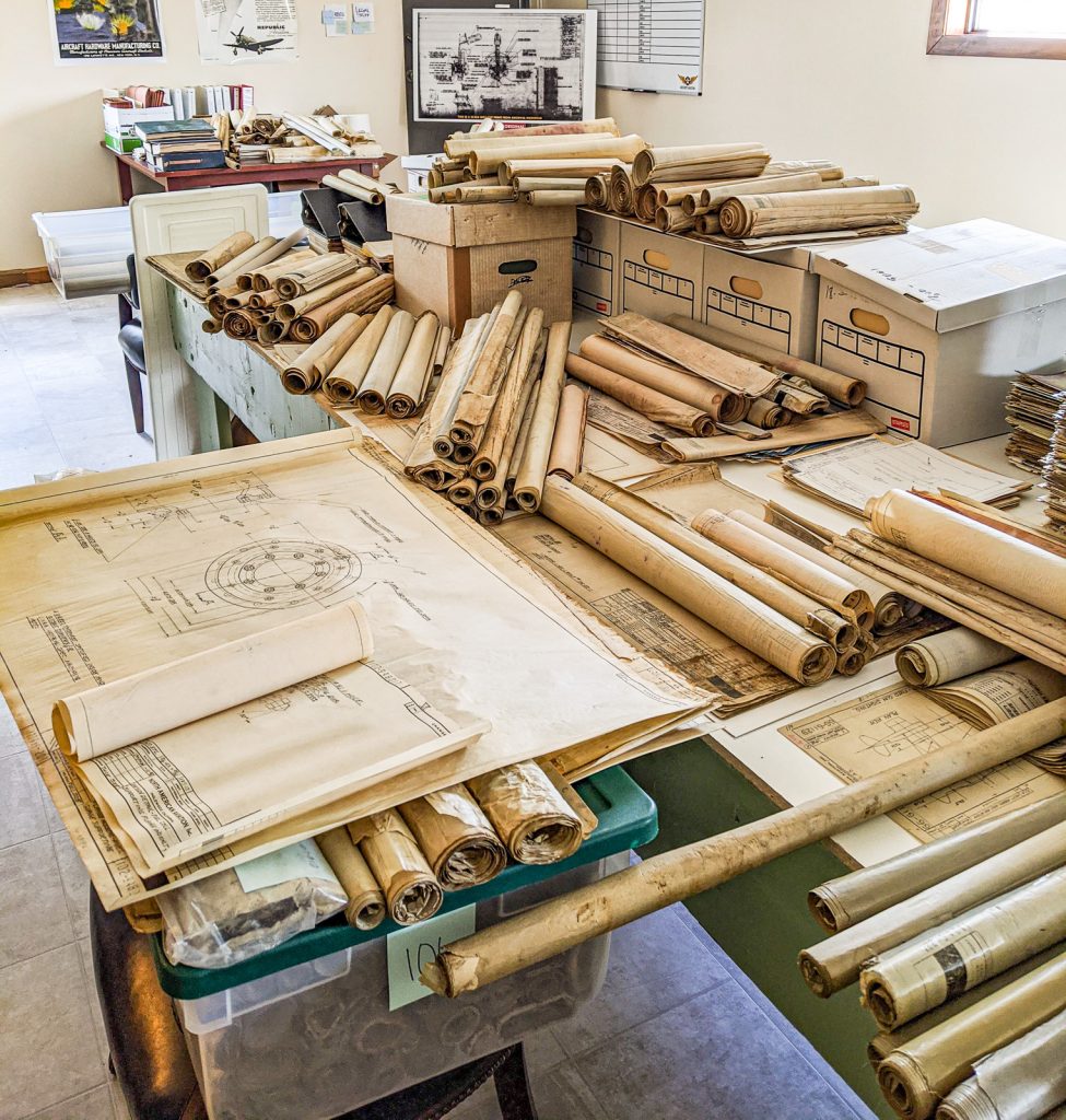 The Art of North American’s WWII Aircraft Engineering Drawings ...