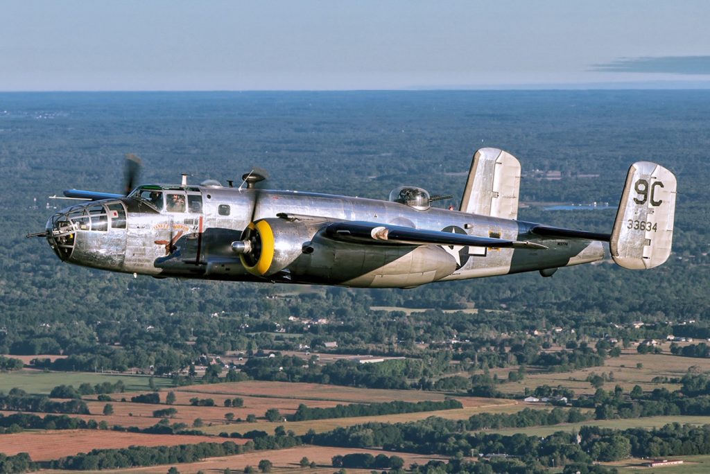 Yankee Air Museum's B-25 Re-Paint Project Complete
