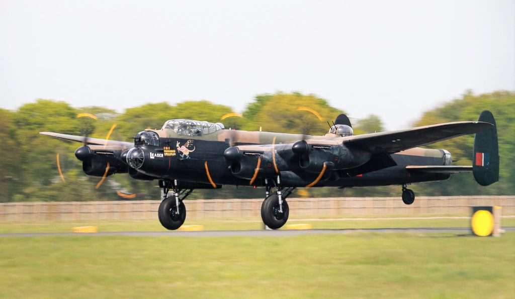 BBMF Lancaster’s Remarkable Effort to Fly for VE Day 80 Commemorations ...