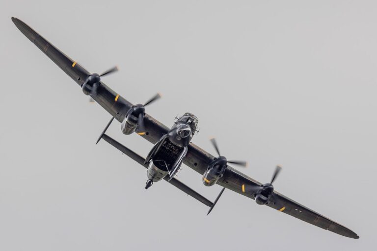 Battle of Britain Memorial Flight Lancaster Returns To The Skies ...
