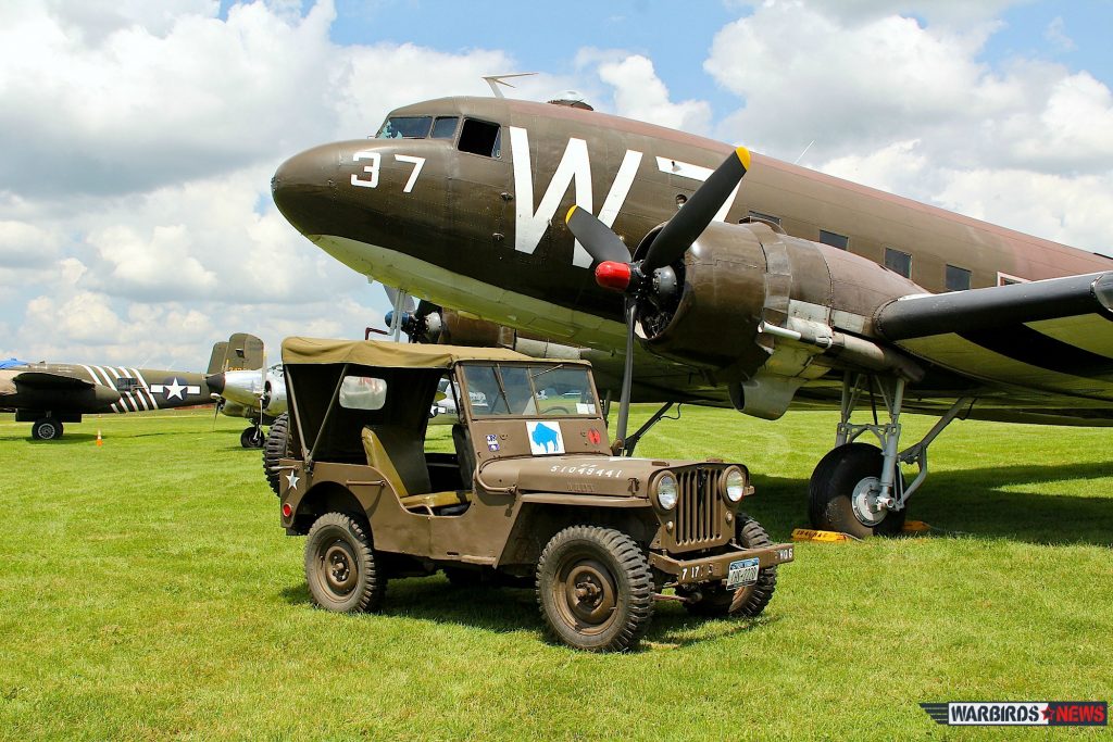 Douglas C-47 'Whiskey 7 ' Back To Normandy France In June Of 2014