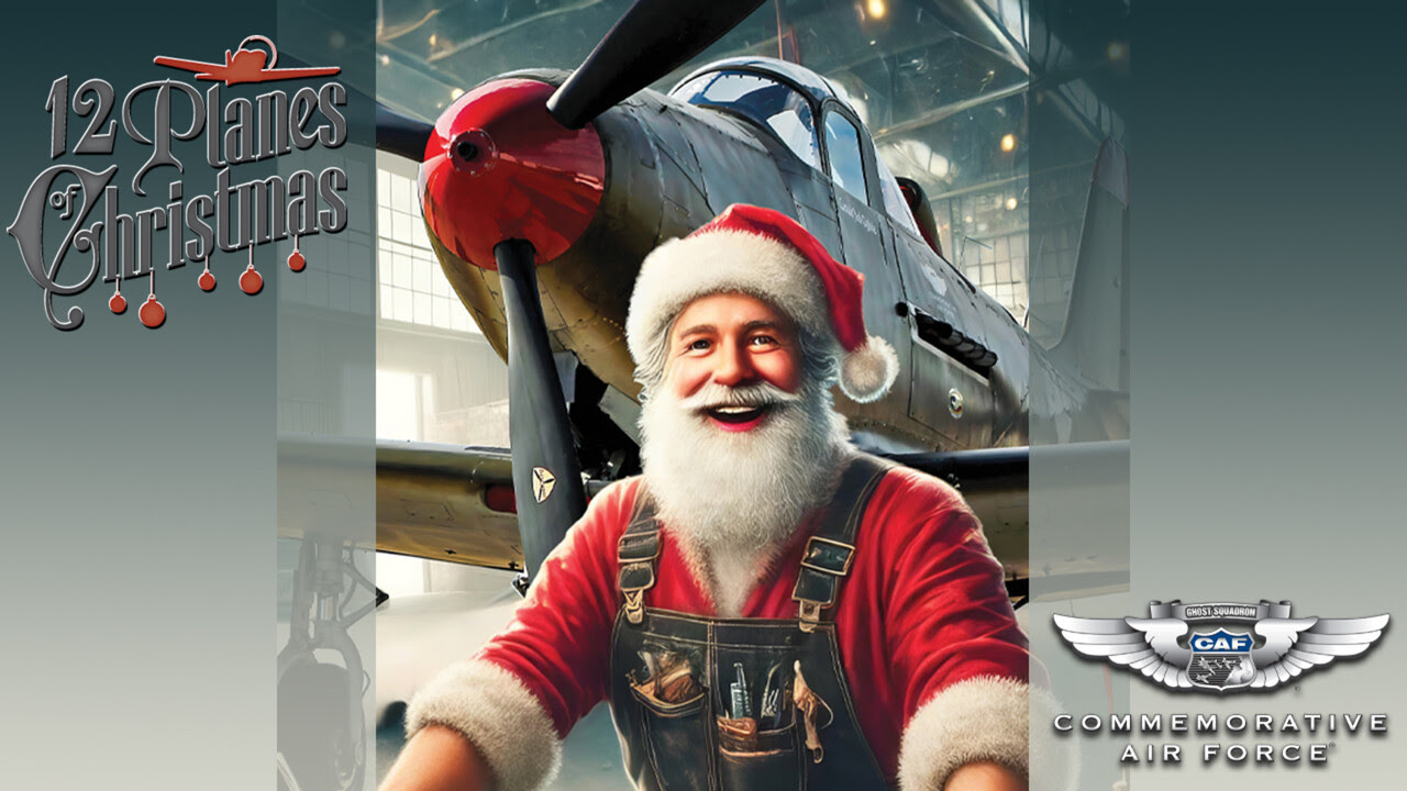 CAF 12 Planes of Christmas Launches Today - Vintage Aviation News