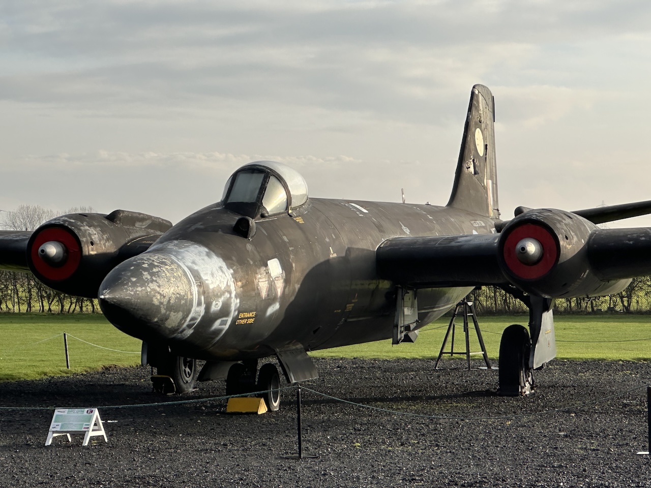Newark Air Museum Winter Conservation Work Advances on Canberra WV787 ...