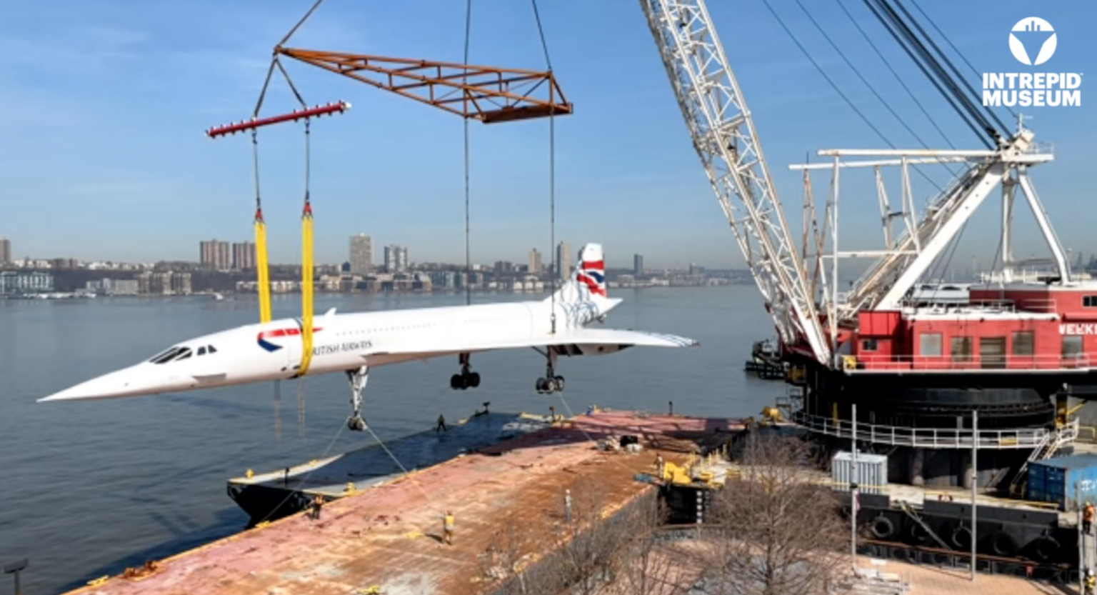 Concorde Returned to New York's Intrepid Museum