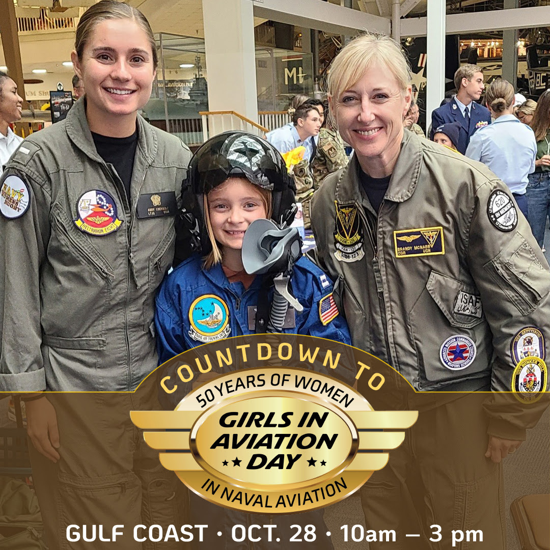 Countdown to Girls in Aviation Day For The National Naval Aviation Museum