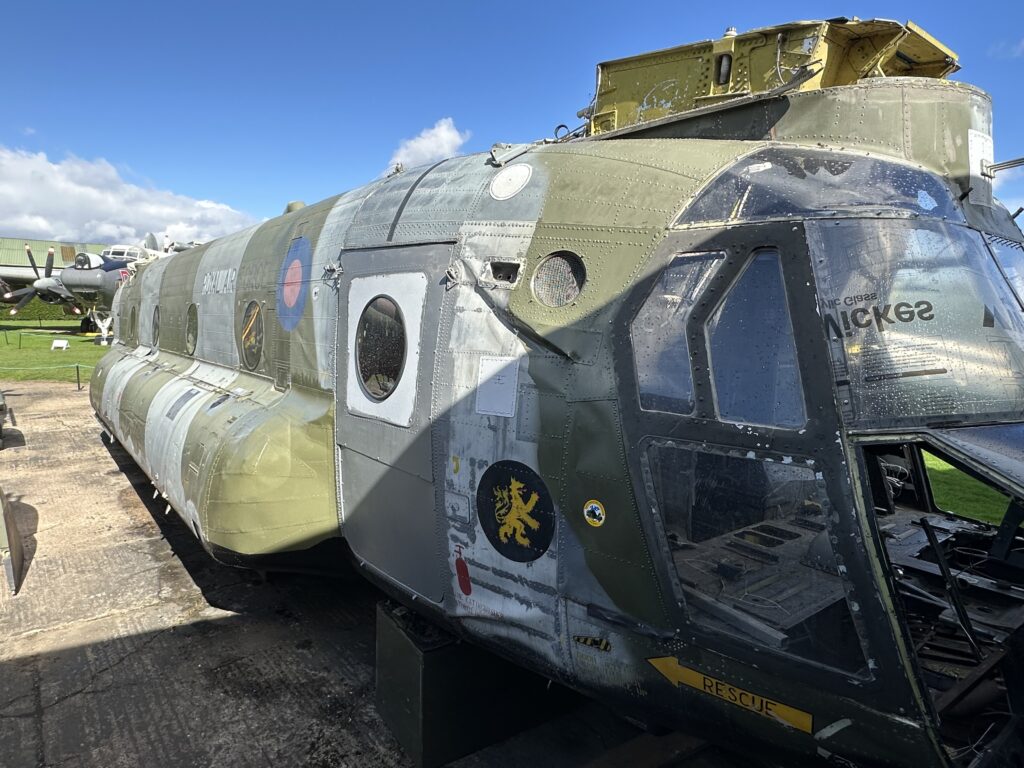Newark Air Museum Chinook Restoration Update