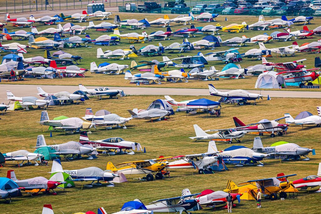 Record Attendance at EAA AirVenture Oshkosh 2024! - Vintage Aviation News
