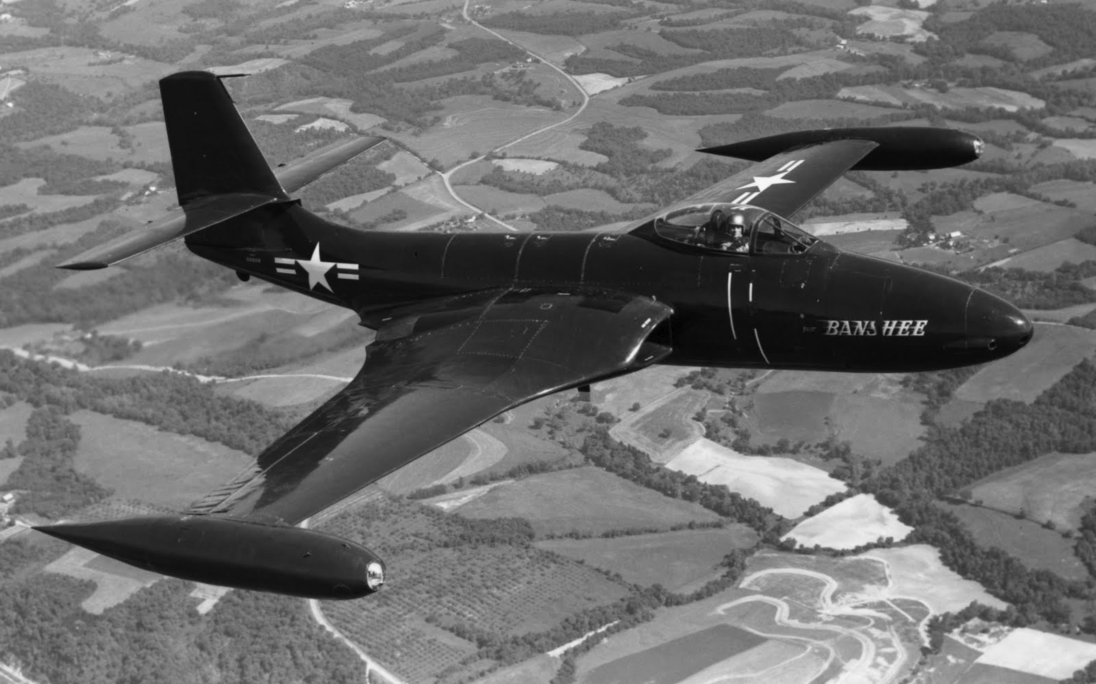 Today in Aviation History: First Flight of the McDonnell F2H Banshee - Vintage Aviation News