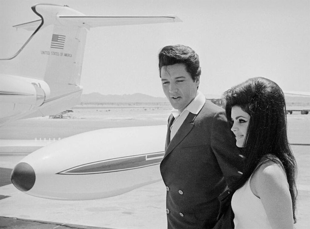 Elvis and the Learjet