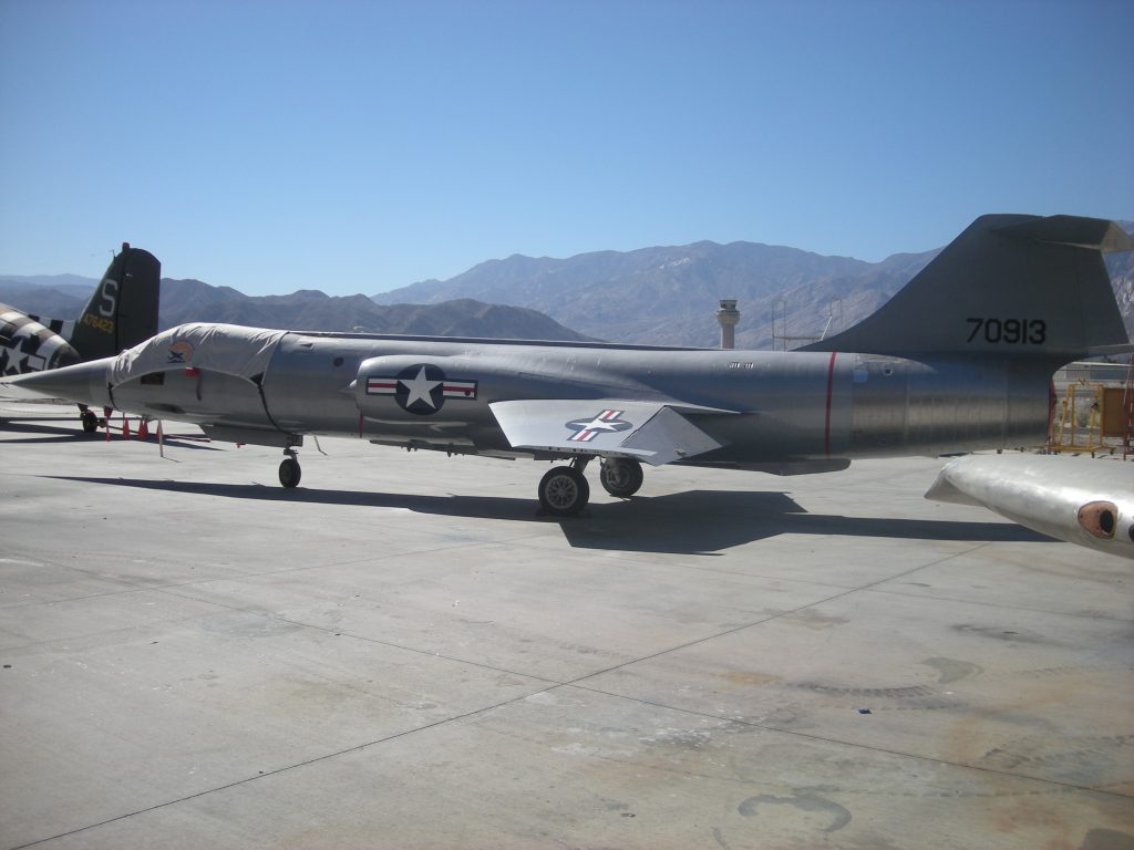 Palm Springs Air Museum's F-104 Starfighter Unveiling