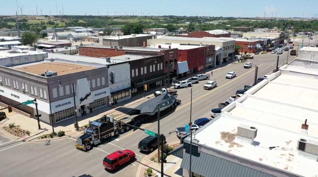 F-117A Nighthawk Arrives At Stafford Air & Space Museum - Vintage ...