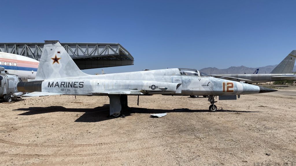 Pima Air Museum Adds F-5E Tiger II and C-23B+ Sherpa