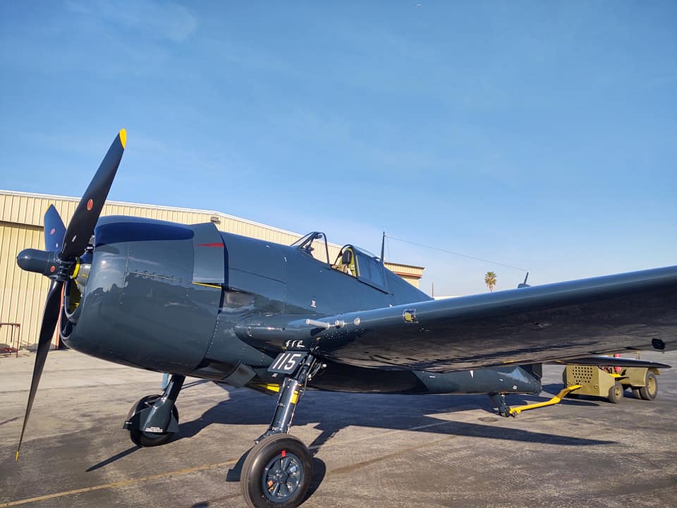 Fagen Fighters' Hellcat Flies