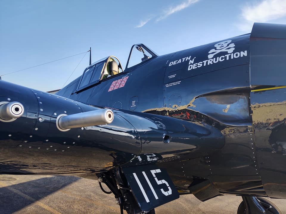 Fagen Fighters' Hellcat Flies