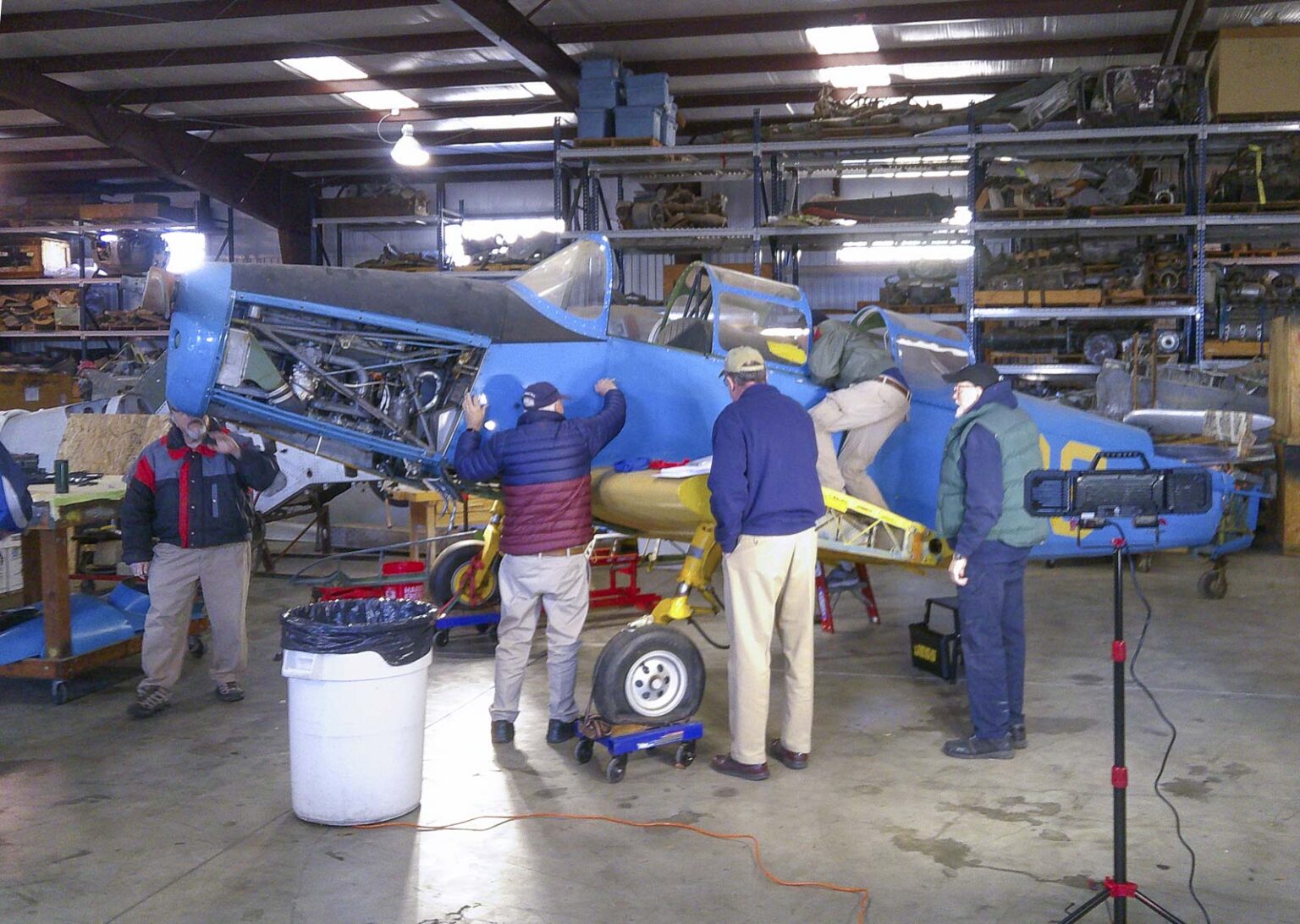 Restoration Begins on Fairchild Cornell Mk.I at the Military Aviation ...
