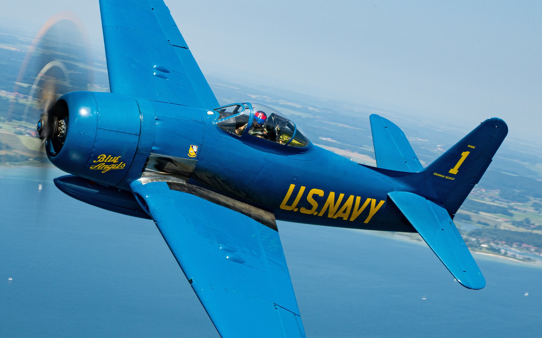 Bearcat Plane VQ Model F8F Bearcat EP/GP 30cc Size ARF RCNZ