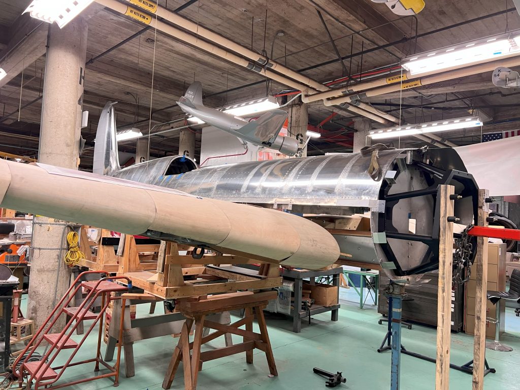 Hughes H-1 Racer Project at the San Diego Air and Space Museum ...
