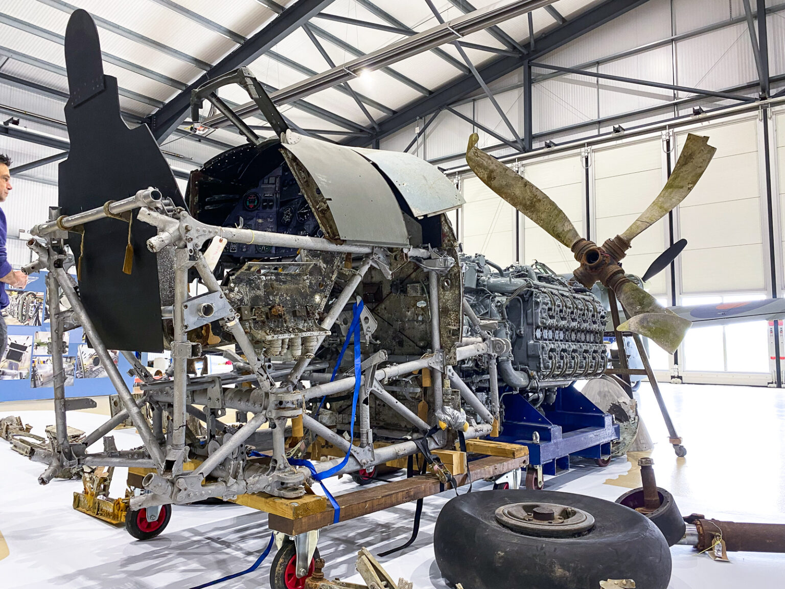 Hawker Typhoon RB396 - Restoration Update - Spring 2023 - Vintage ...