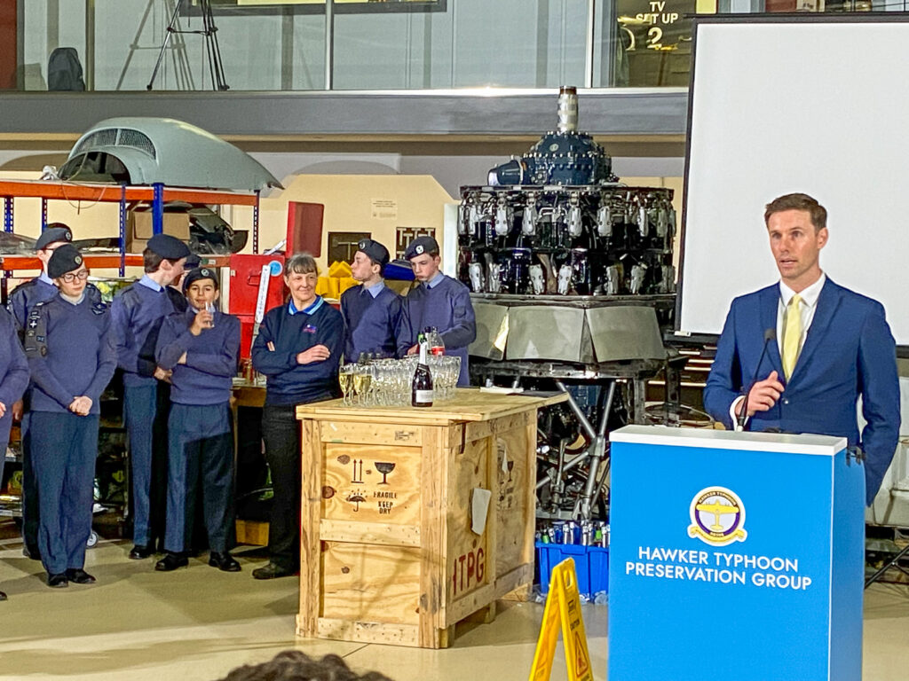 Hawker Typhoon RB396 - Restoration Update - Spring 2023 - Vintage ...