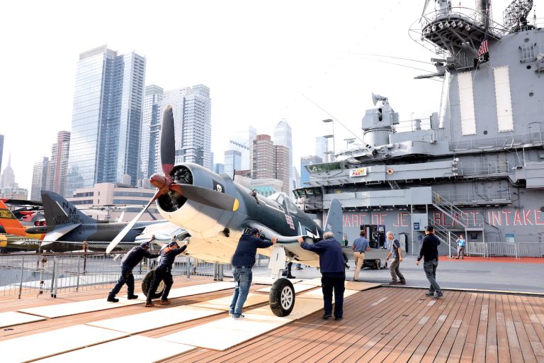 Intrepid Museum Acquires Iconic FG-1D Corsair - Vintage Aviation News