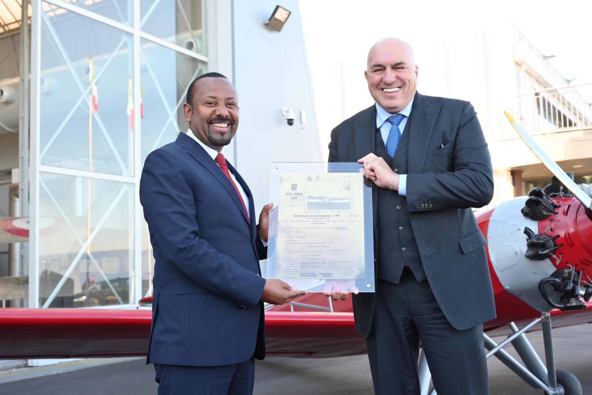 Italy Has Returned Ethiopia's First Airplane, Stolen By The Fascist ...