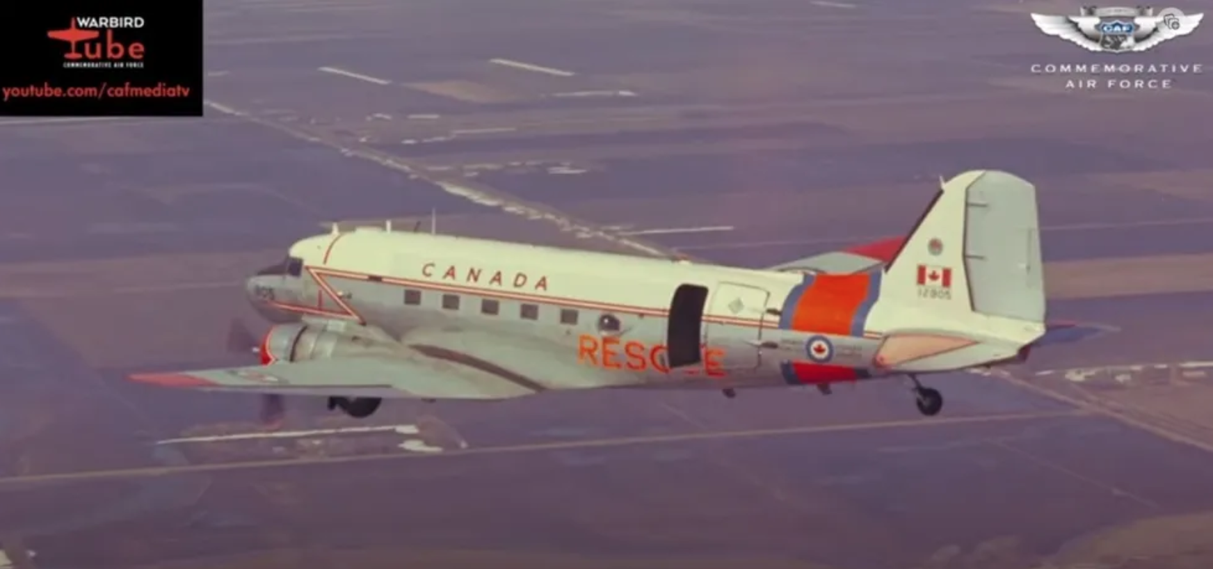 CAF Highland Lakes Squadron Announces C-47's Return to RCAF Colors,