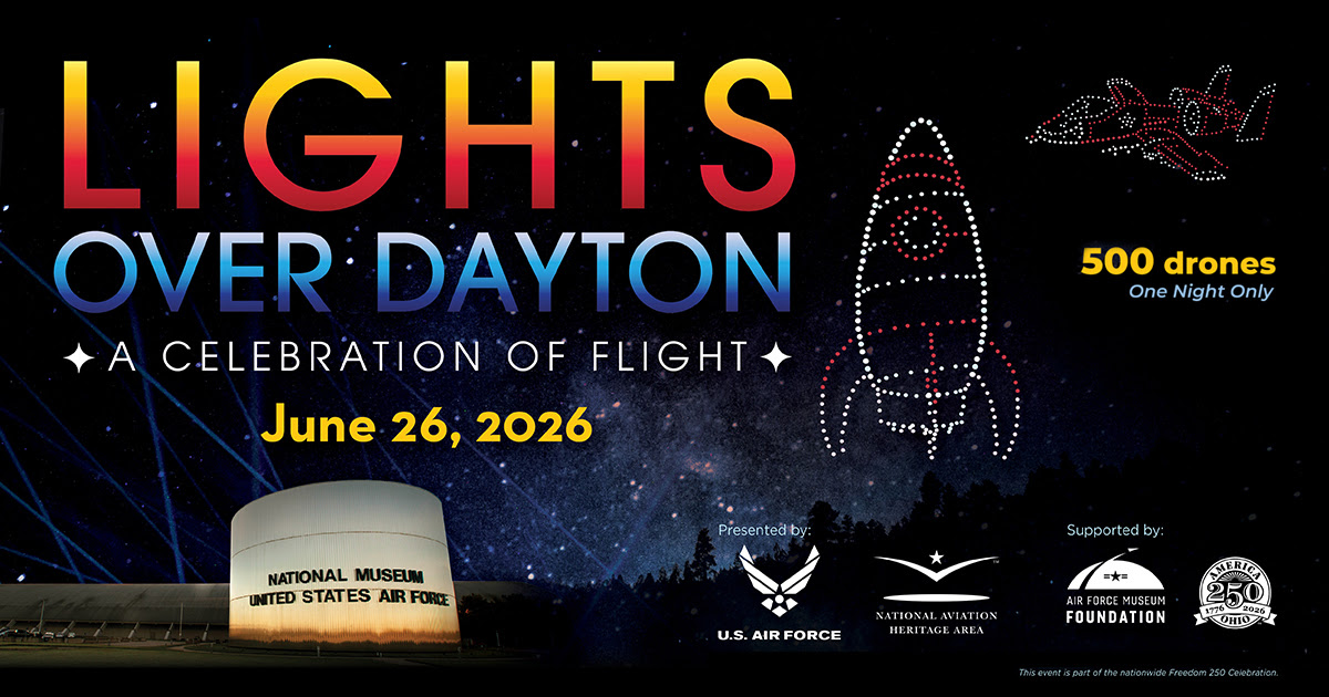 The National Museum of the U.S. Air Force to Host 500-Drone "Lights ...
