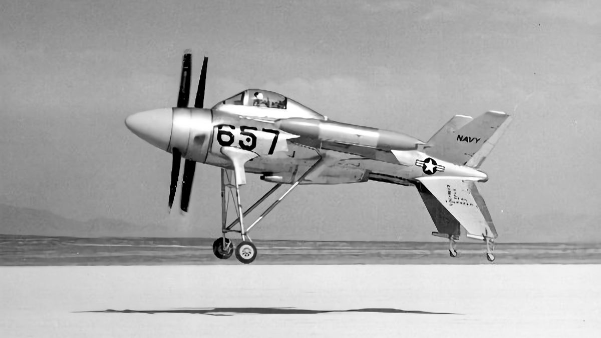 Today in Aviation History: First Official Flight of the Lockheed XFV - Vintage Aviation News