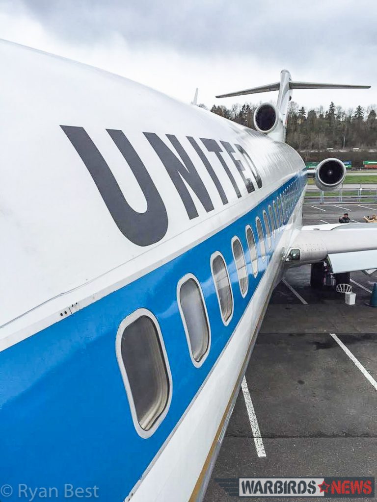 Boeing 727 Prototype Makes her Final Flight and enters Museum of Flight