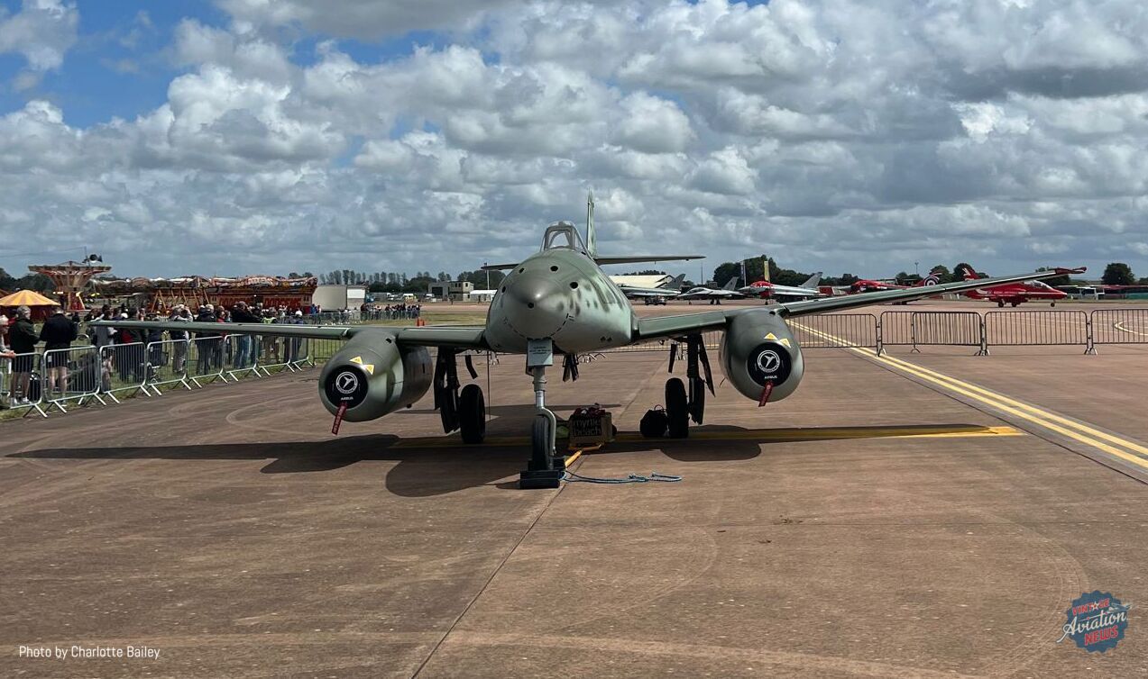 Messerschmitt Me262 Celebrated in UK Skies