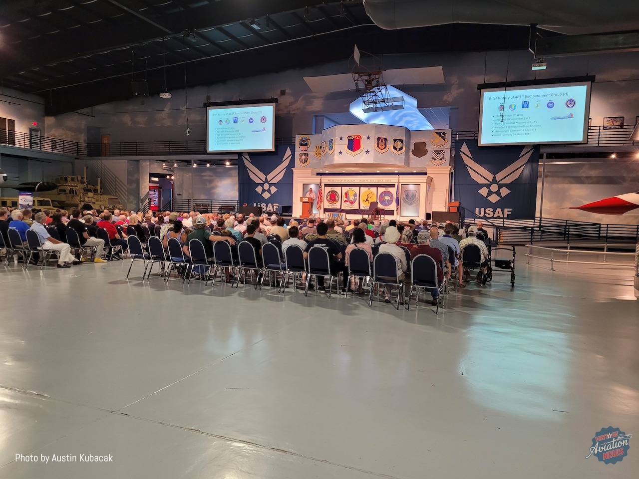 Museum of Aviation Celebrates Its B-17 and 483rd Bombardment Group