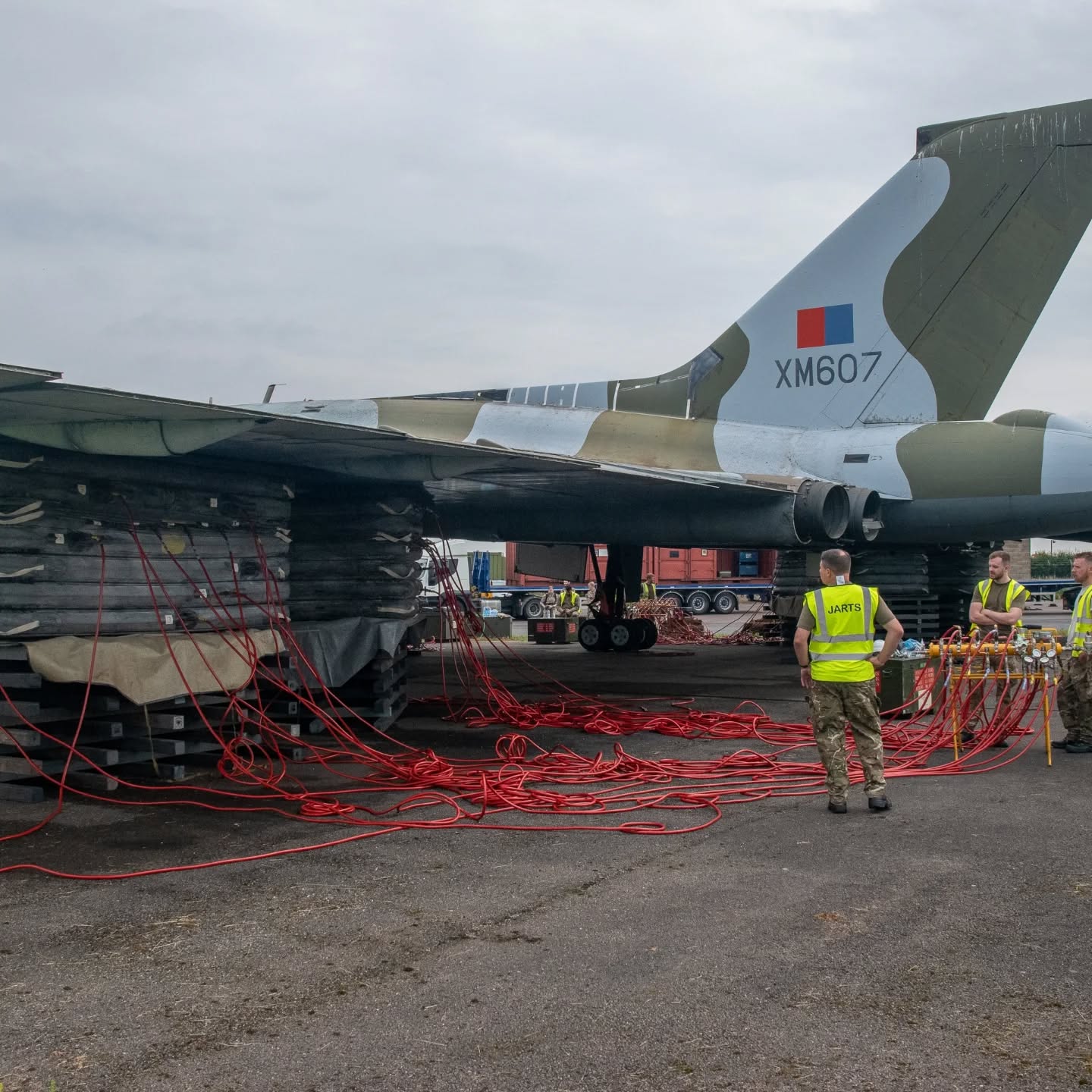 Operation Black Buck at RAF Waddington – 44 Years On, Vulcan XM607 ...