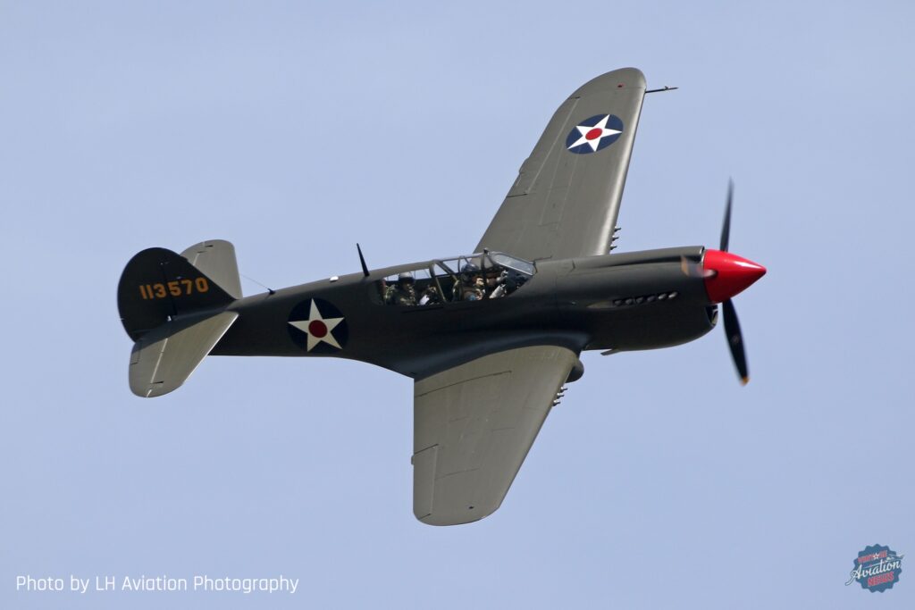 Combat Veteran P-40E Makes First Public Appearance In Belgium
