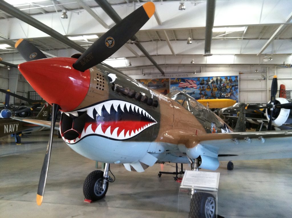P-40 Warhawk & Tuskegee Airman Rusty Burns