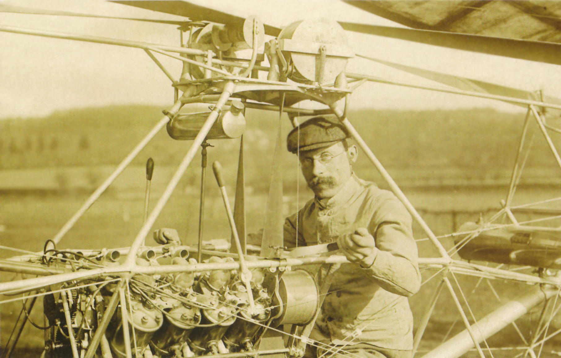 Today In Aviation History: First Flight of the Cornu Helicopter ...