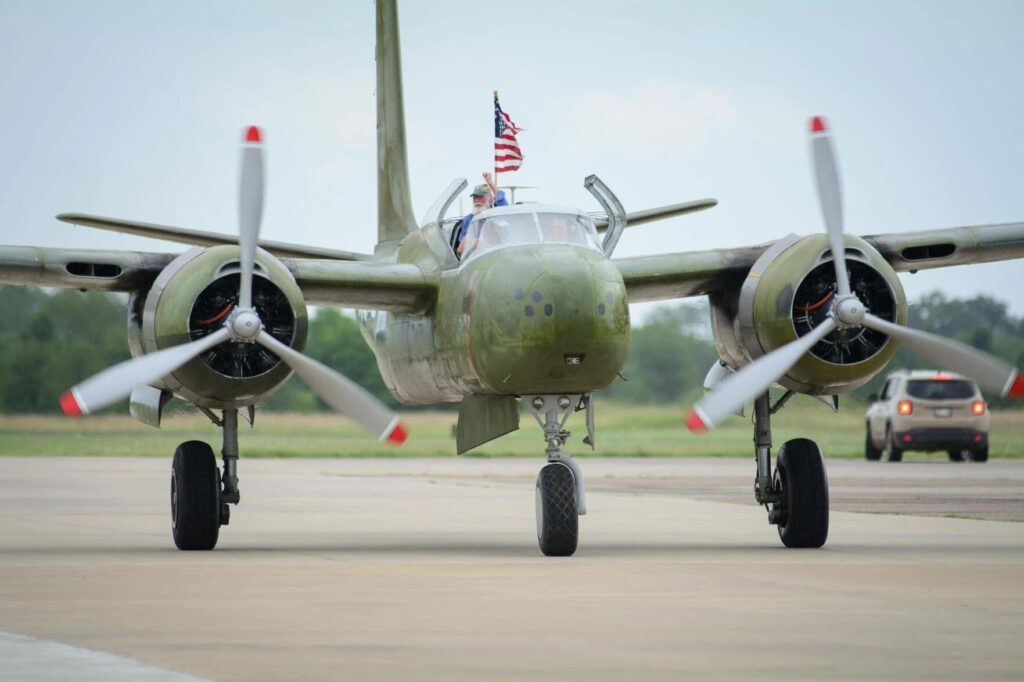 CAF A-26 Invader Flies With Unleaded Aviation Gasoline - Vintage ...