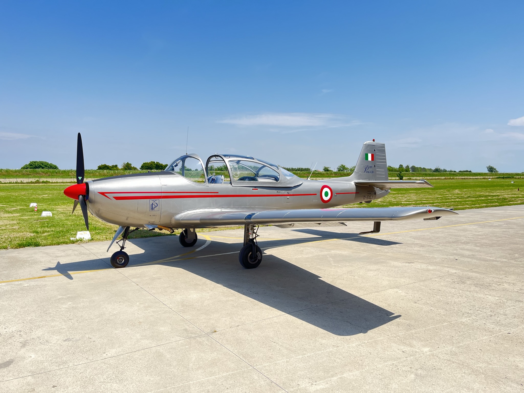 Captain Gusso’s Piaggio P.149 Checks All the Boxes