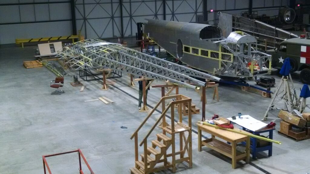 Ford Trimotor Under Restoration at The Liberty Aviation Museum ...