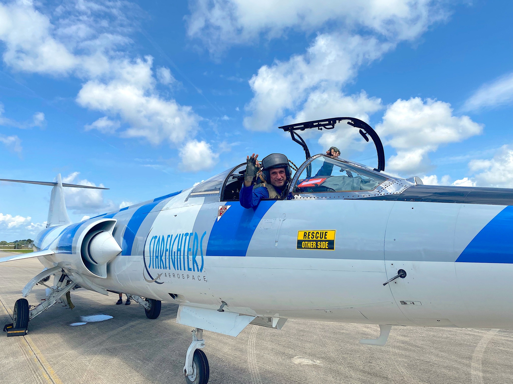 Another F-104 Airworthy With Starfighters Aerospace!