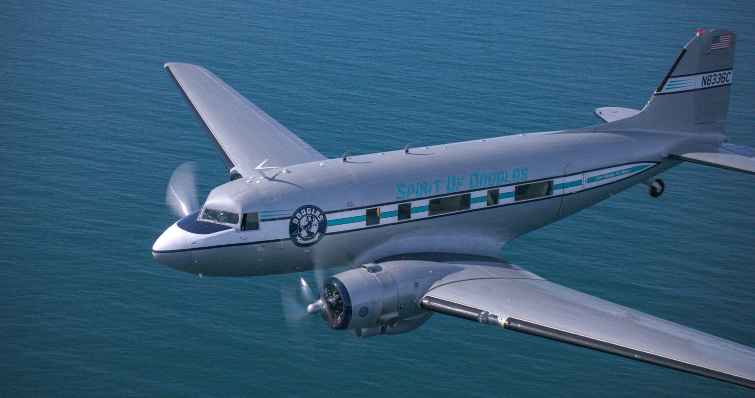 C-53 Takes Flight in New Livery as 'Spirit of Douglas'