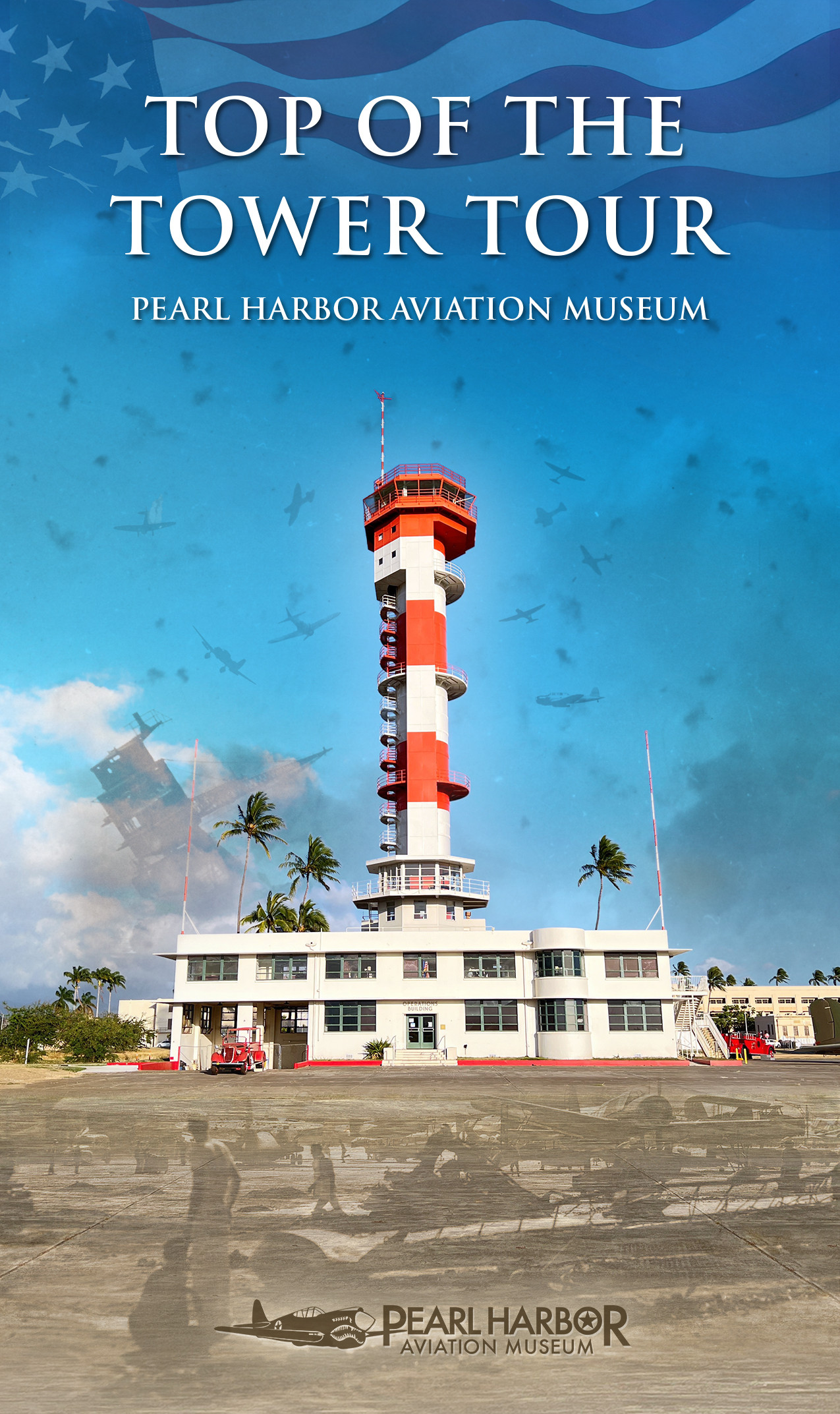 Pearl Harbor Aviation Museum Opens Iconic Ford Island Control Tower