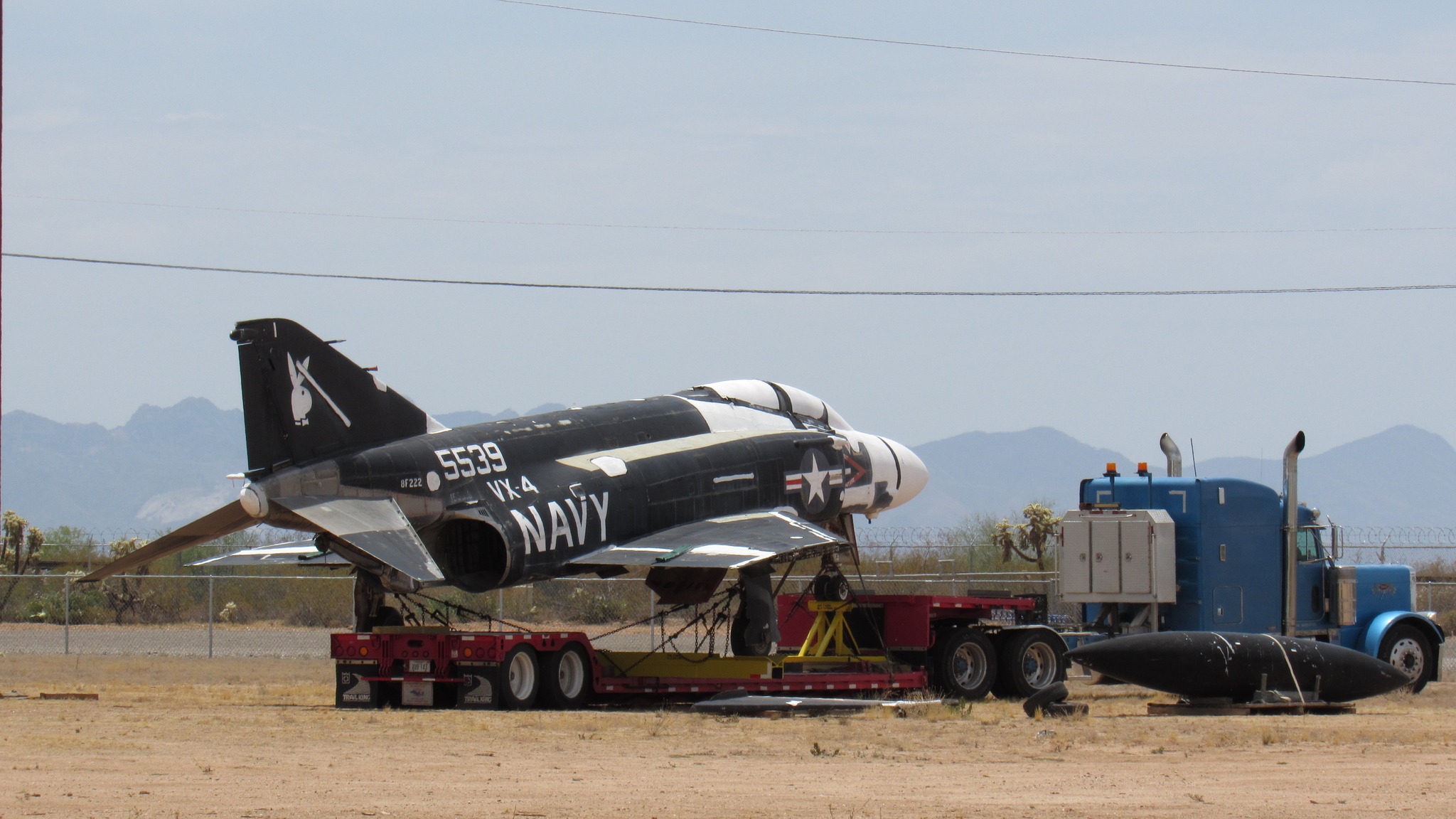 F-4S Phantom II “Black Bunny” Arrives at Castle Air Museum