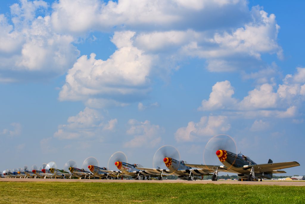 WWII 75th (Plus One) Commemoration at EAA AirVenture Oshkosh 2021