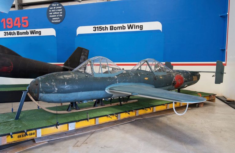 Unique Two-Seat Yokosuka Ohka On Display at Pima Air & Space Museum