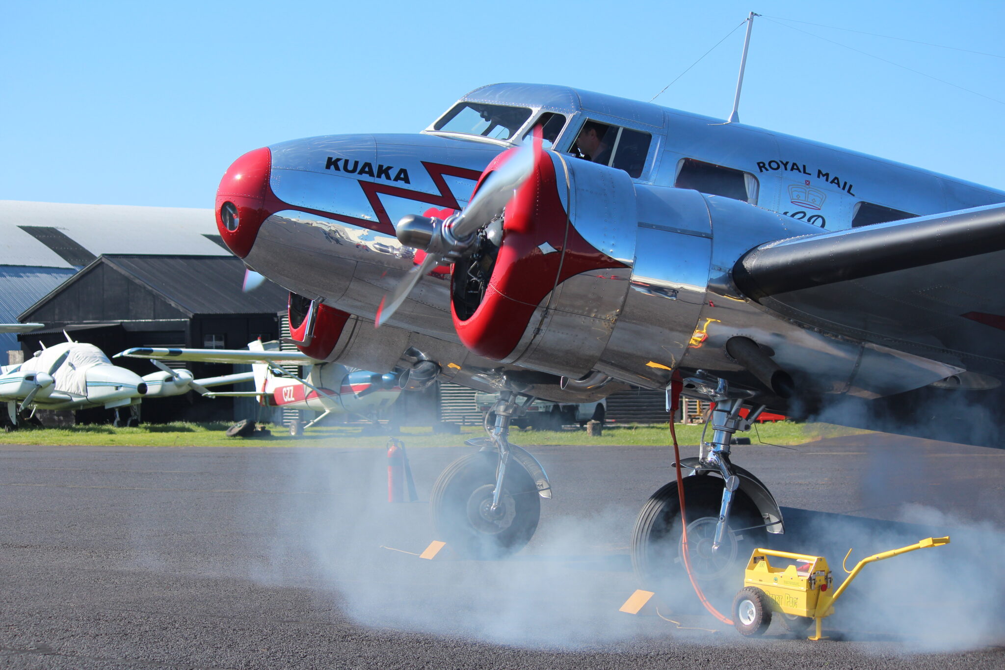 Lockheed 10A Electra Flies in New Zealand