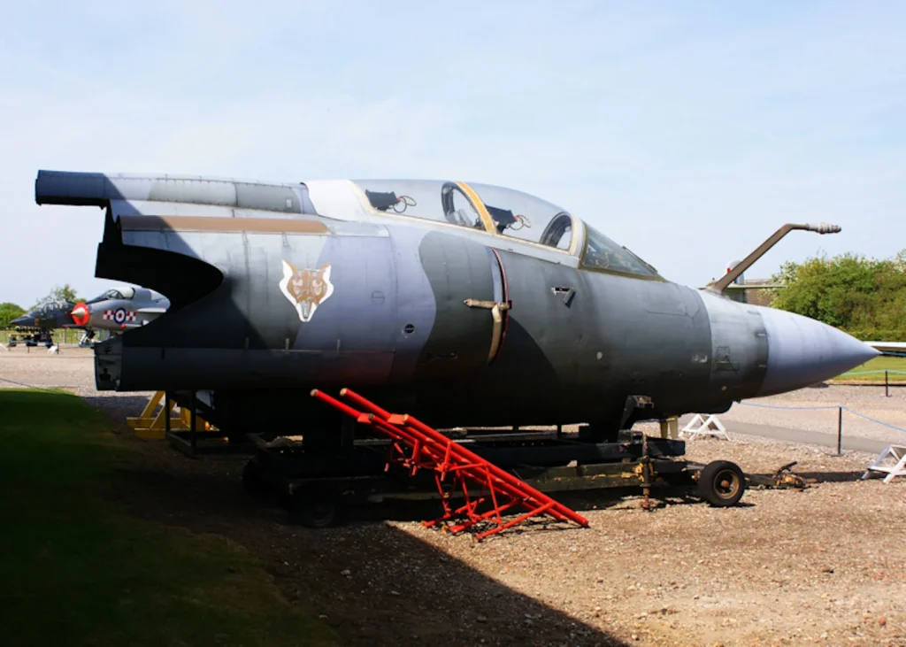 Gulf War Veteran Blackburn Buccaneer XX899 Cockpit To Leave Newark Air ...