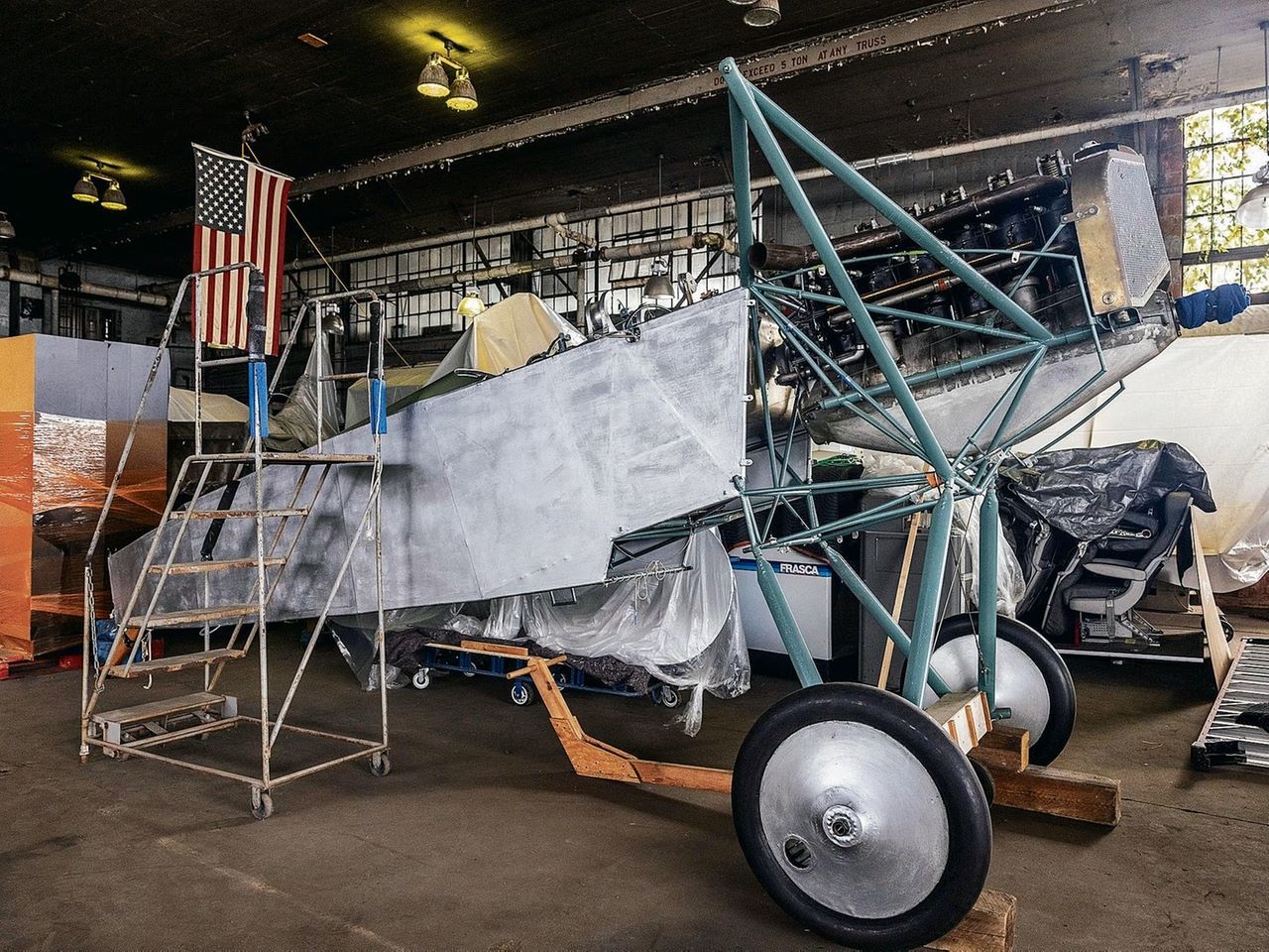Cradle of Aviation Museum's Fokker D.VII Replica Project - Vintage ...